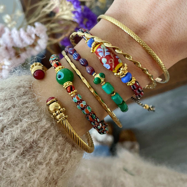 Bracelet Brown Chevron | BEADIES – Beadies