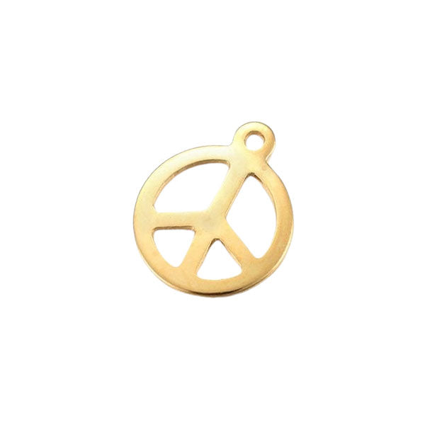 Bedel Peace sign goud | BEADIES – Beadies