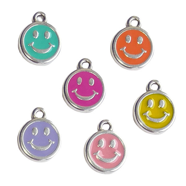 Bedel Smiley zilver – Beadies