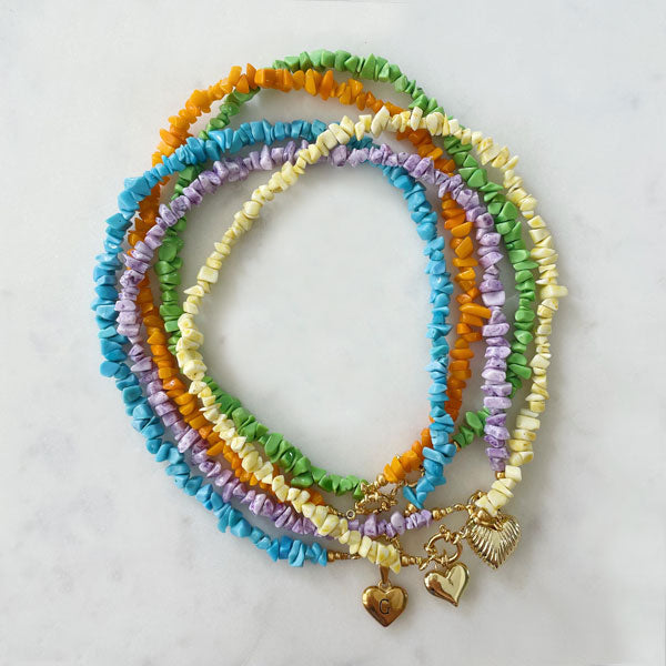 Ketting Summer Chips boeislot goud | BEADIES – Beadies