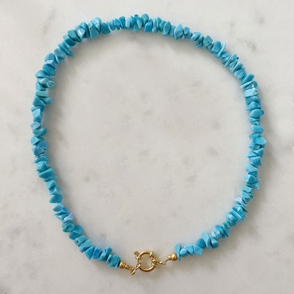 Ketting Summer Chips boeislot goud | BEADIES – Beadies