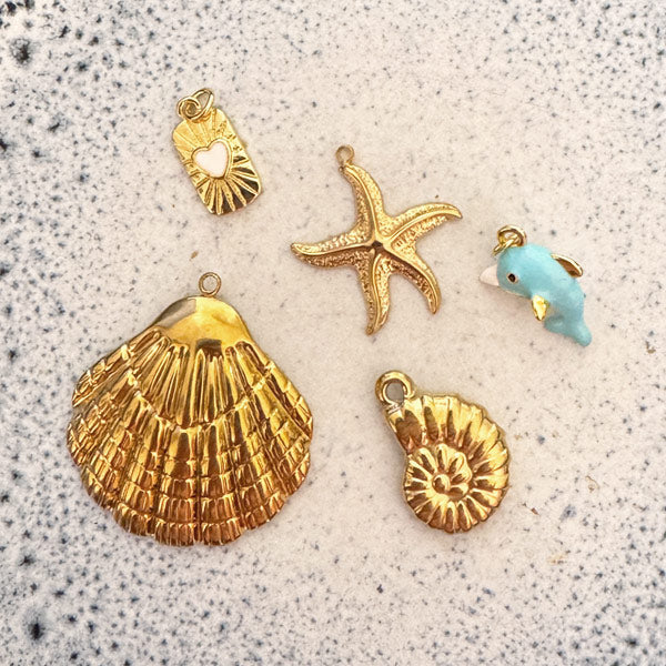 Bedel Schelp goud | BEADIES – Beadies